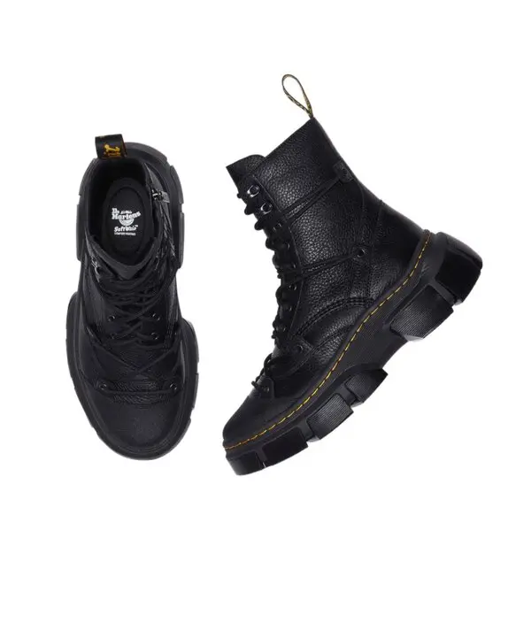 Dr. Martens Leather Combat Boots