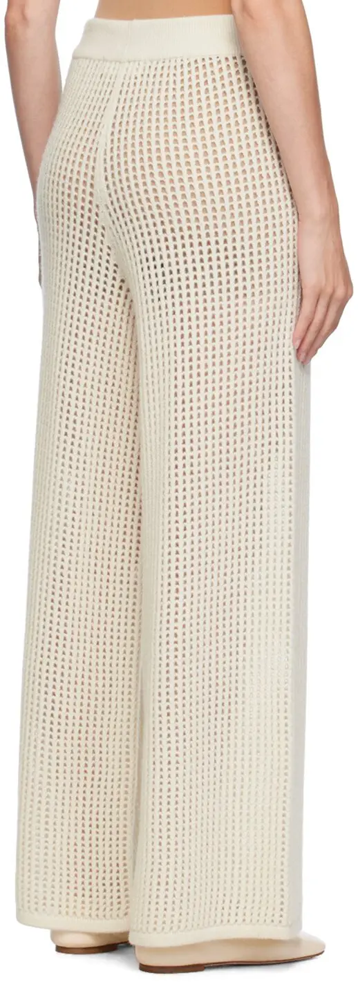 LISA YANG Wide-leg Knit Pants