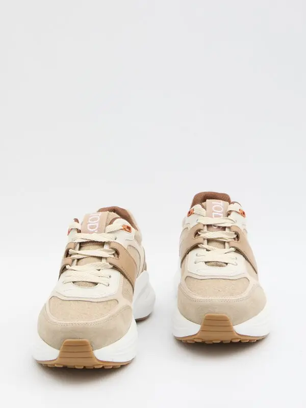 TOD'S Round Toe Lace-up Sneakers