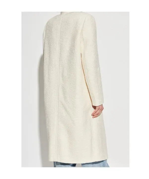 Isabel Marant Étoile Long Sleeve Coat With Fringing