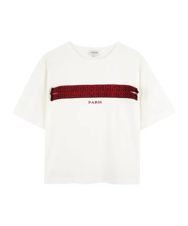 LANVIN Graphic Printed Crewneck T-shirt