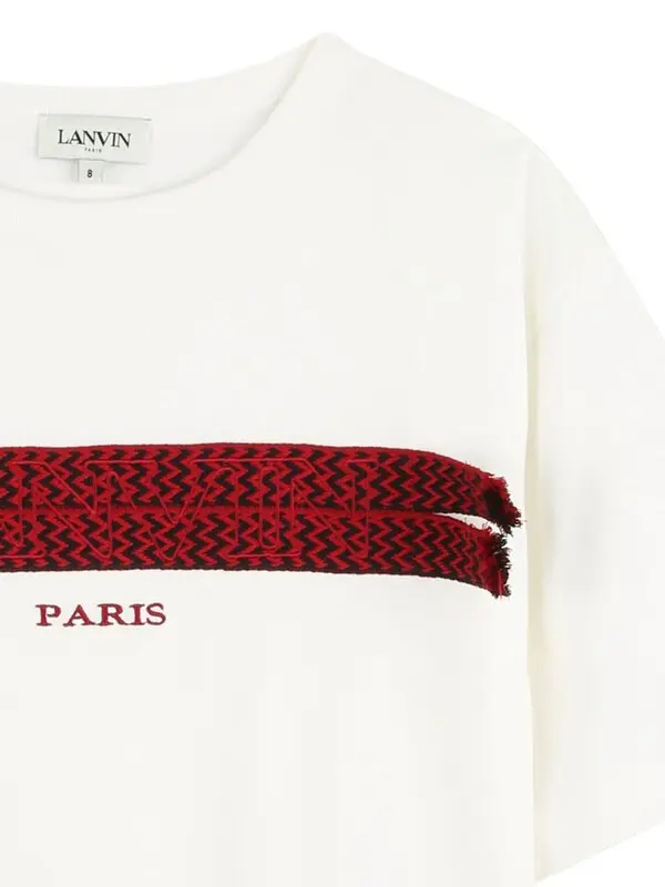 LANVIN Graphic Printed Crewneck T-shirt