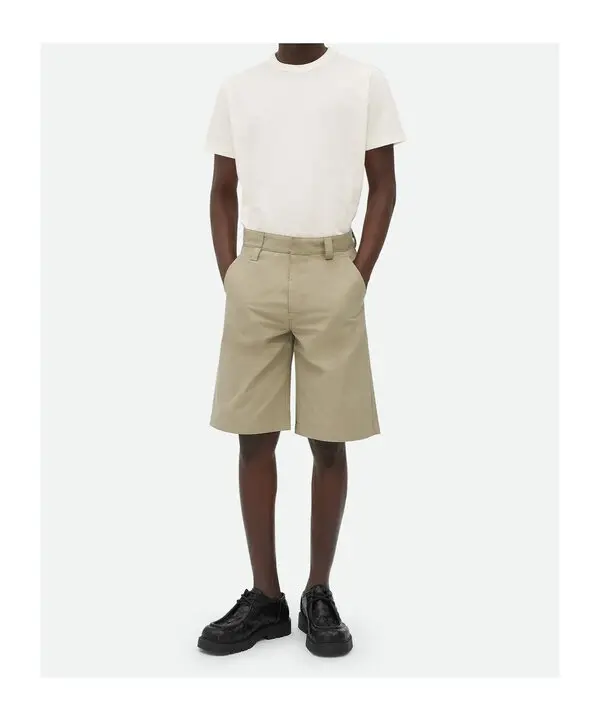 Bottega Veneta Twill Shorts