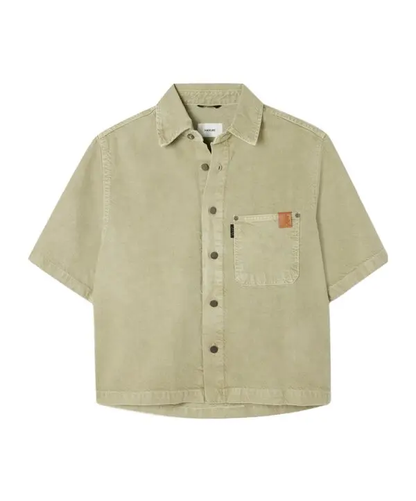 HAIKURE Button-down Short-sleeve Shirt