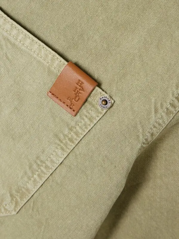 HAIKURE Button-down Short-sleeve Shirt