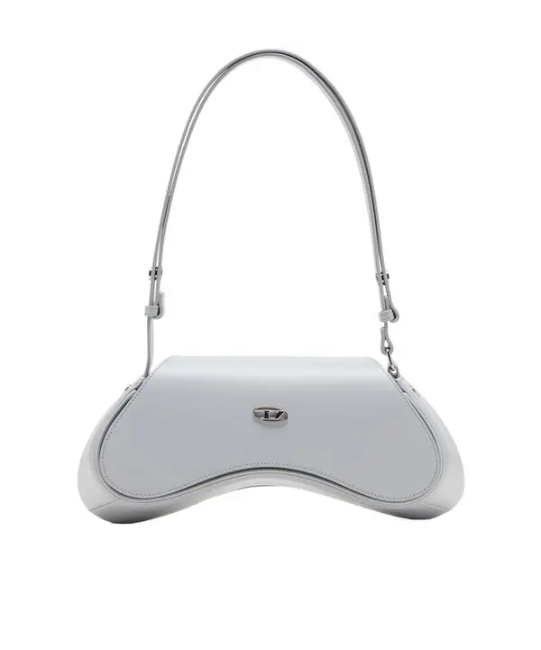 DIESEL® Play Crossbody Curved Shoulder Bag - Grey