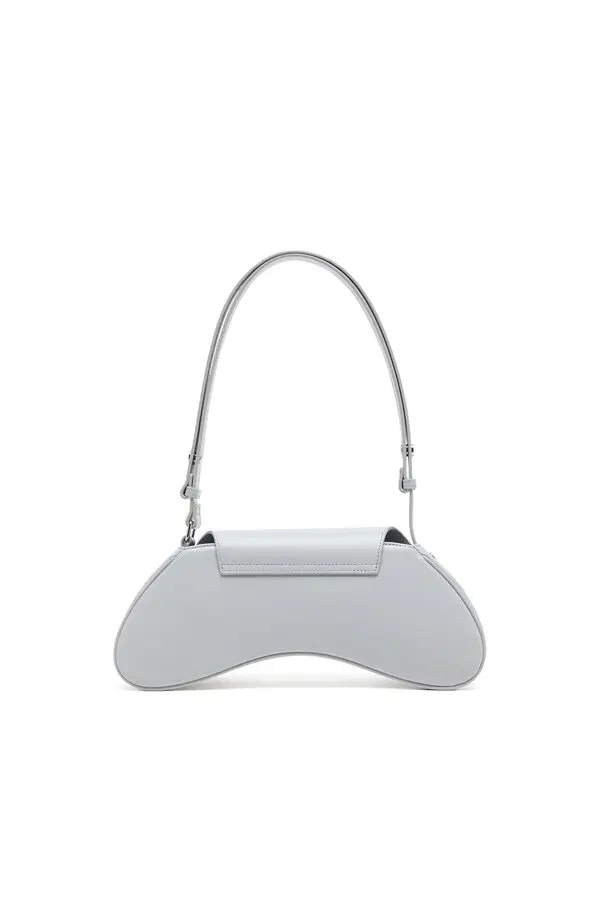 DIESEL® Play Crossbody Curved Shoulder Bag - Grey