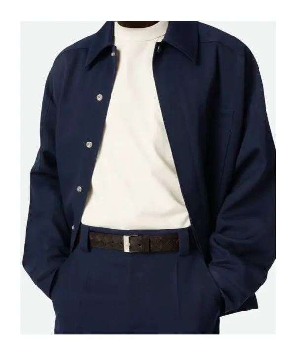 Bottega Veneta Intrecciato Buckle Belt