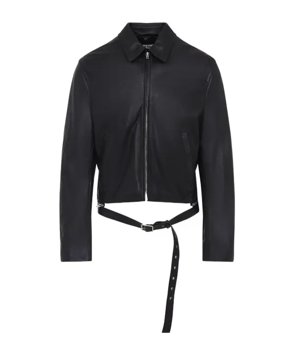 Acne Studios Leather Biker Jacket