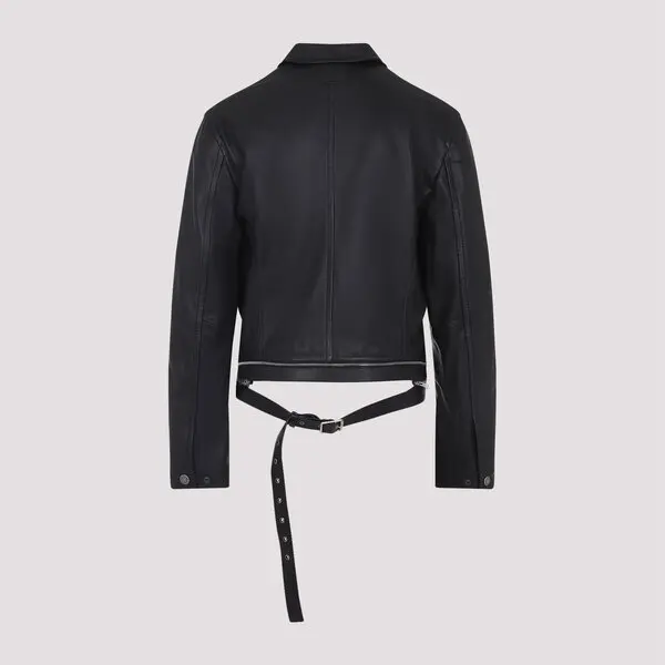 Acne Studios Leather Biker Jacket