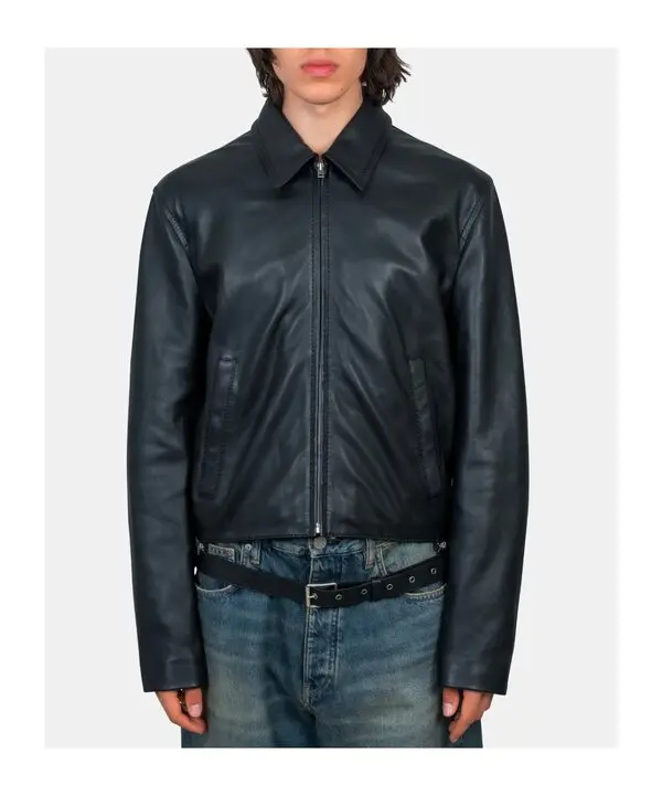 Acne Studios Leather Biker Jacket