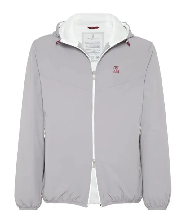 Brunello Cucinelli Water-resistant Zipped Hooded Jacket