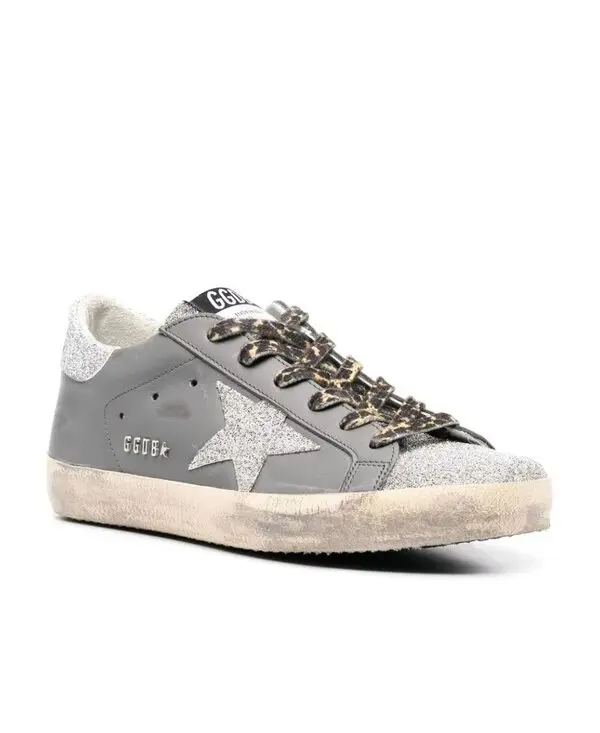 GOLDEN GOOSE Superstar Low-top Sneakers - Gray