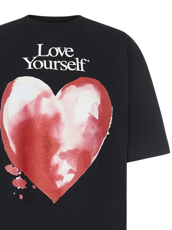 MSGM Heart Print T-shirt