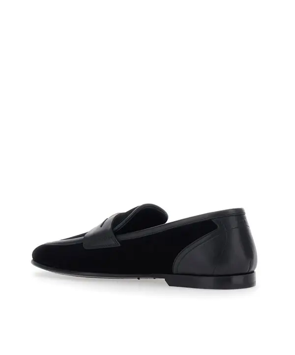 Dolce & Gabbana Logo Plaque Loafers