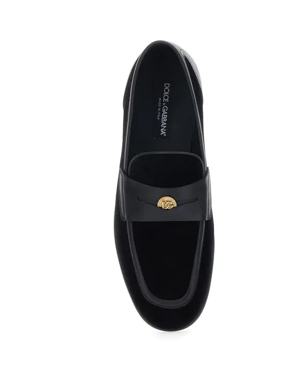 Dolce & Gabbana Logo Plaque Loafers