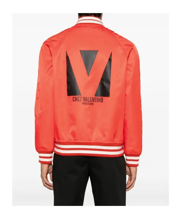 Valentino Garavani Chez Bomber Jacket - Orange