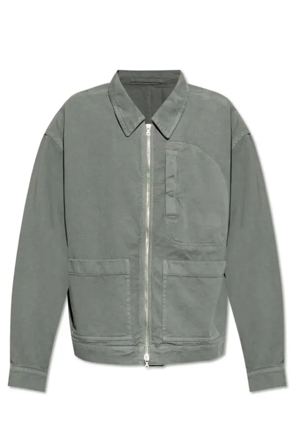 Dries Van Noten Long-sleeved Zip-up Jacket