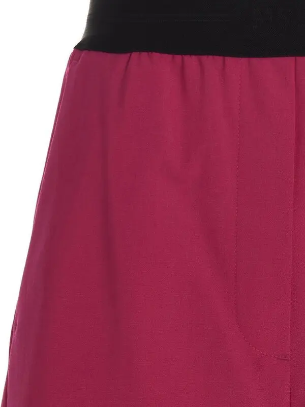 MSGM Elasticated Waist Bermuda Shorts