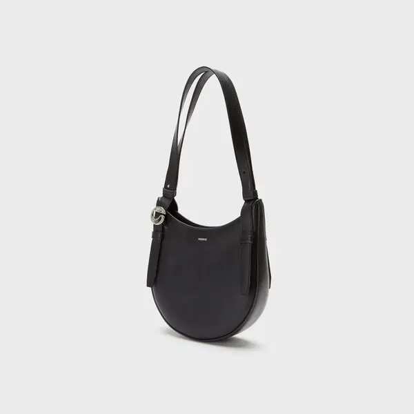 Coperni Mini Logo-buckle Tote Bag - Black
