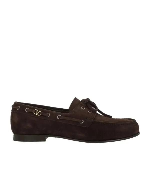 Valentino Garavani Square Toe Slip-on Loafers