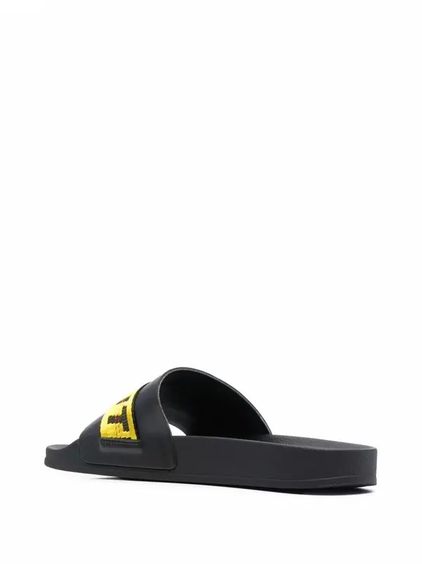 Off-White Industrial Belt Sliders