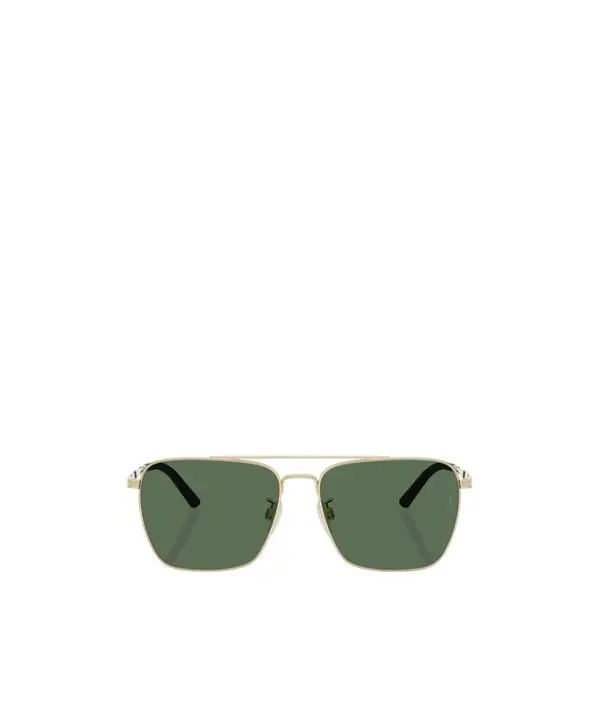 Oliver Spencer Full Rim Aviator Sunglasses - Green