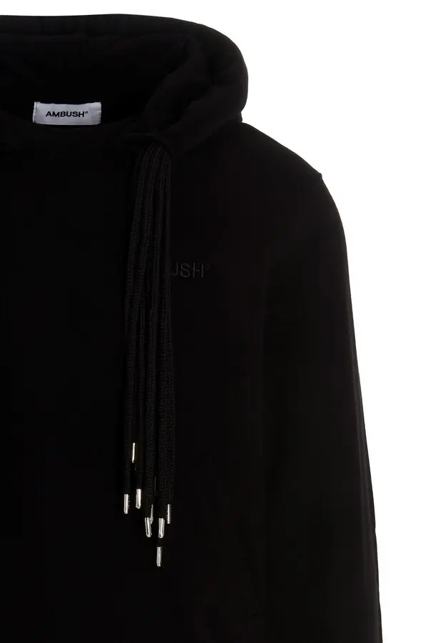 AMBUSH Multi-cord Long-sleeve Hoodie - Black