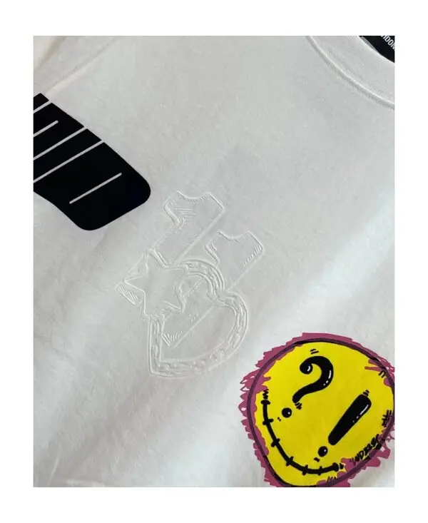 We11Done Logo Printed Pattern Short-sleeved T-shirt