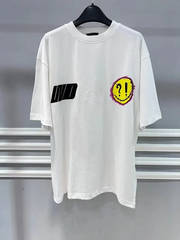 We11Done Logo Printed Pattern Short-sleeved T-shirt