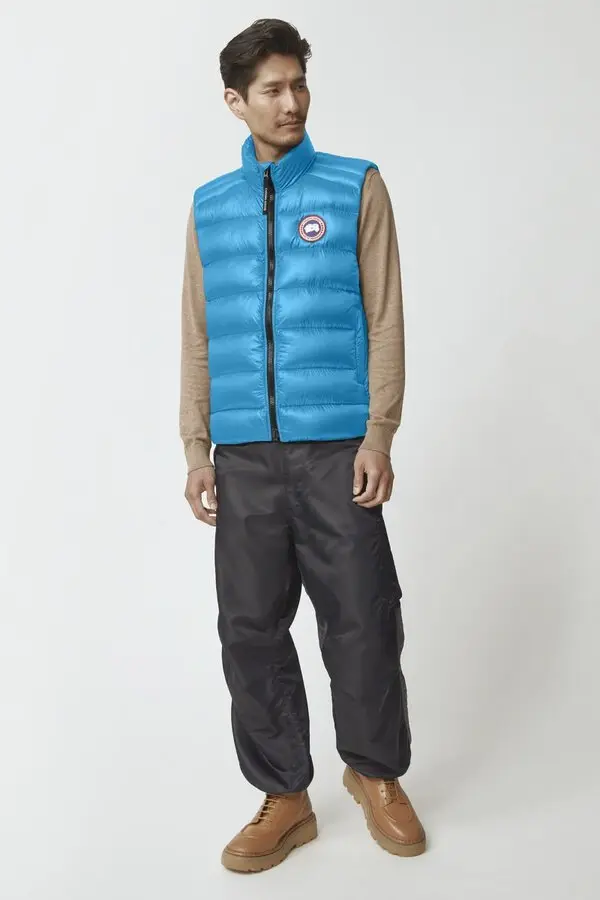 Canada Goose Crofton Sleeveless Puffer Gilet - Blue