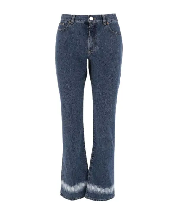 Valentino Garavani Belt Ring Denim Trousers