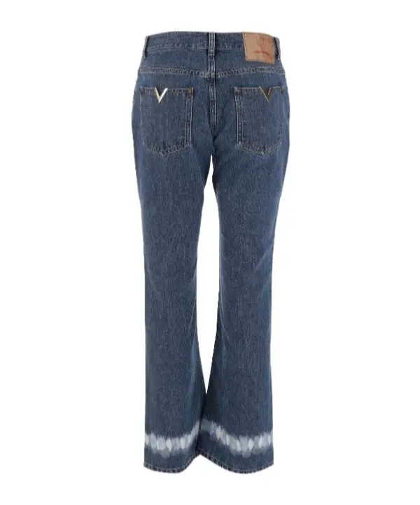 Valentino Garavani Belt Ring Denim Trousers