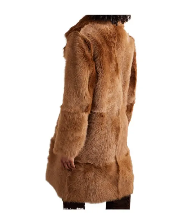 Nour Hammour Long Fur Coat