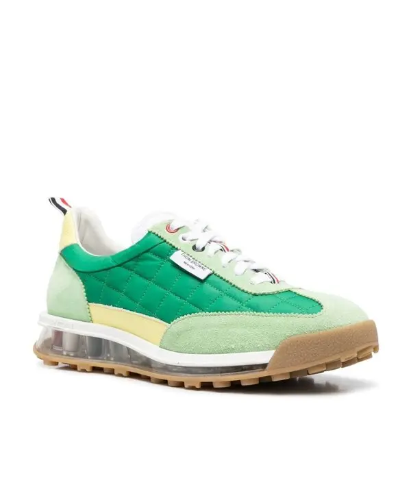 Thom Browne Tech Runner Low-top Sneakers - Green