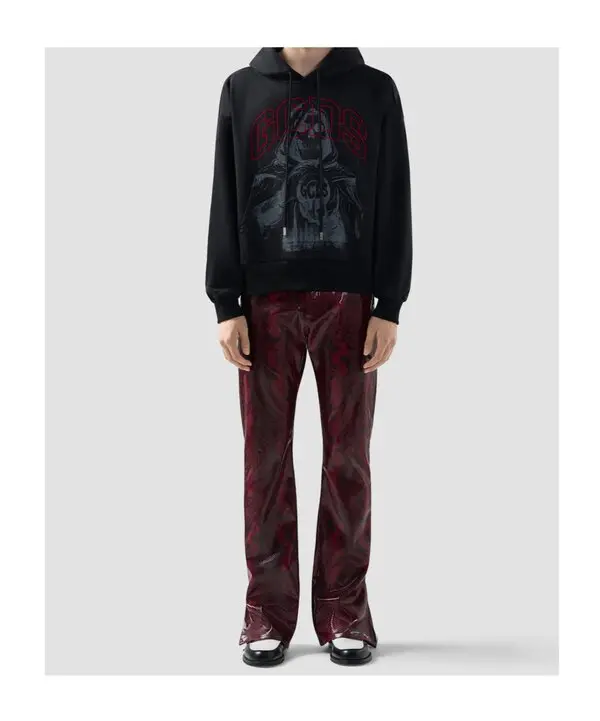 Gcds Gothic Printed Hoodie