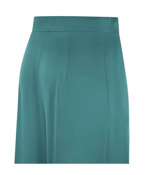 Max Mara High Waist Tailored Trousers - Blue