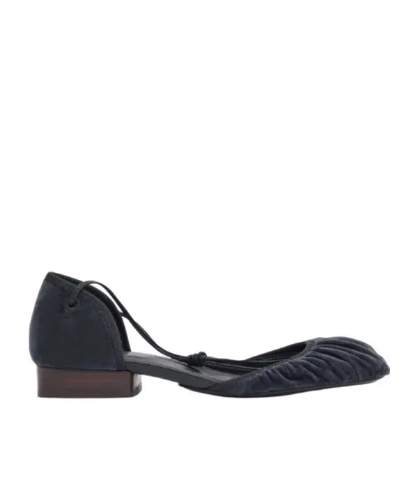 LEMAIRE Micro Ballet Flats - Black