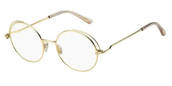 JIMMY CHOO Round Frame Eyeglasses - White