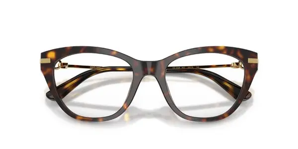 Dolce & Gabbana Cat Eye Full Rim Eyeglasses - Tortoiseshell