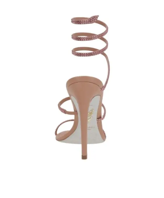 Rene Caovilla Embellished Stiletto Heeled Sandals - Phardrose
