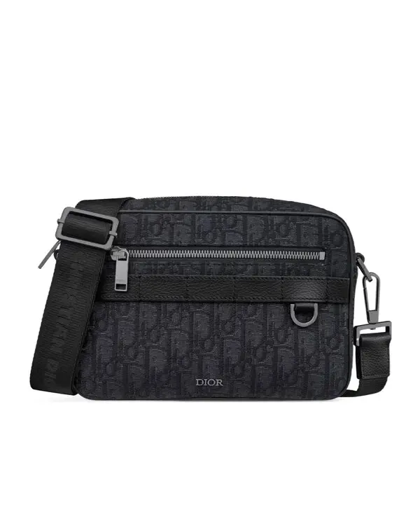 Dior Safari Bag With Strap - Black