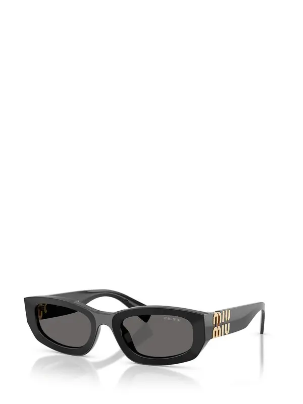 Miu Miu Rectangular Frame Sunglasses - Gray
