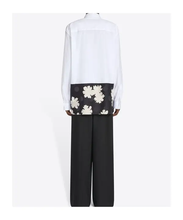 Dries Van Noten Capero Long-sleeved Shirt - White