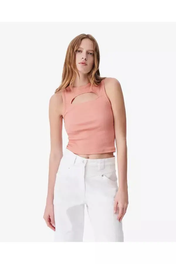 IRO PARIS Pina Cut-out Tank Top