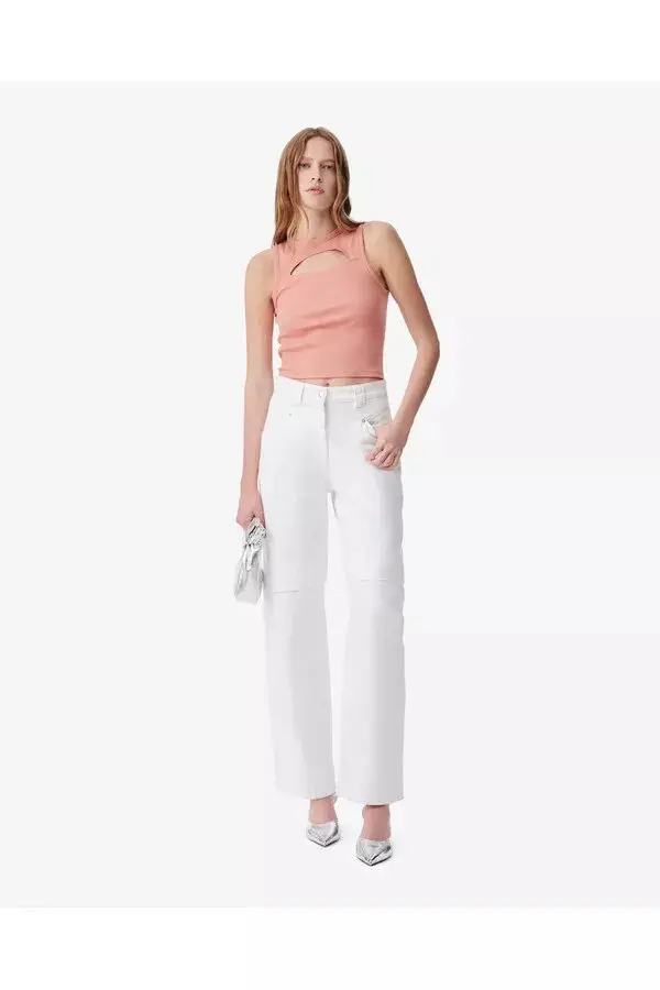 IRO PARIS Pina Cut-out Tank Top
