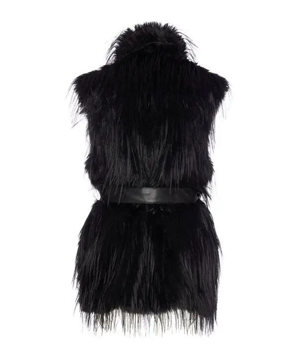 Pinko High-neck Belted Gilet