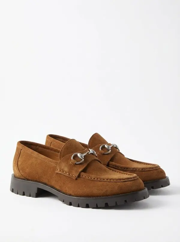 Gucci Horsebit Loafers - Brown