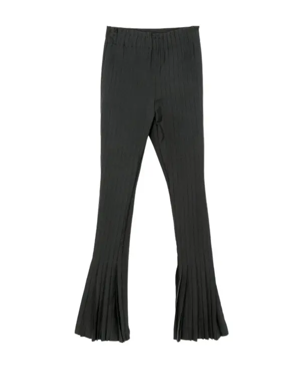 Sacai Pleated Logo Casual Pants