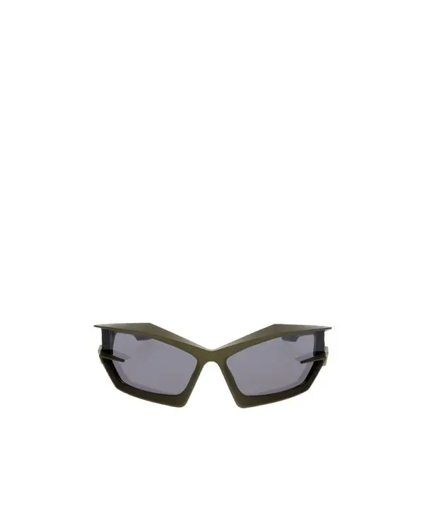 Givenchy Rectangle Frame Logo Sunglasses - Gray